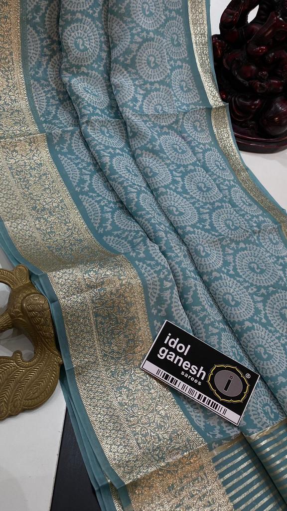 IG5516 Lite weight pure kaddi organza